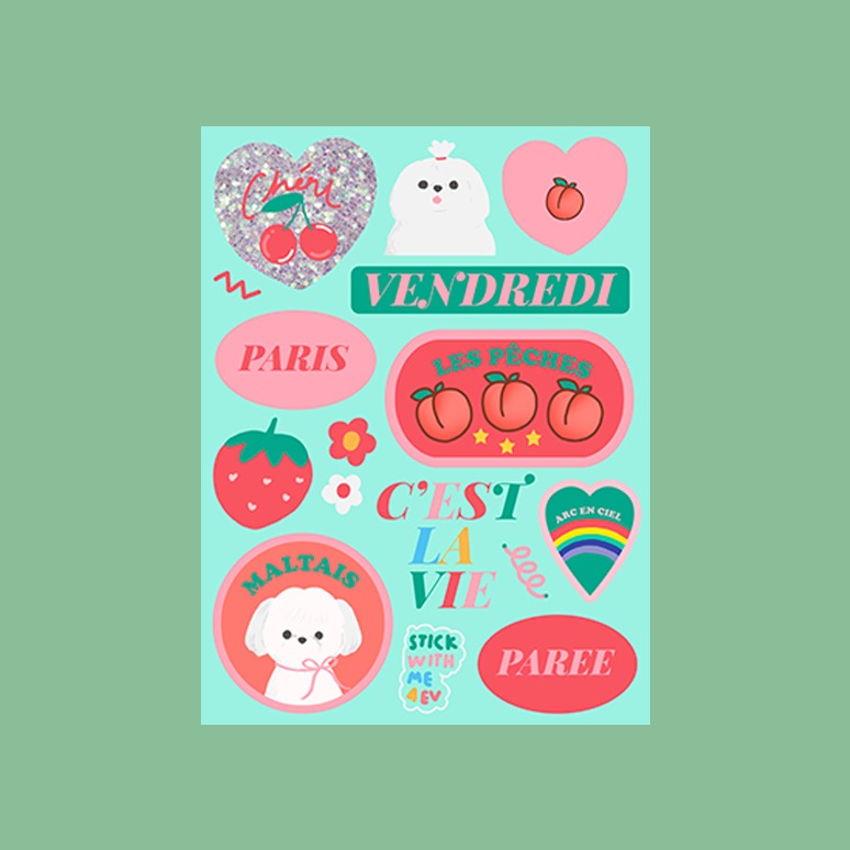 Paree sticker