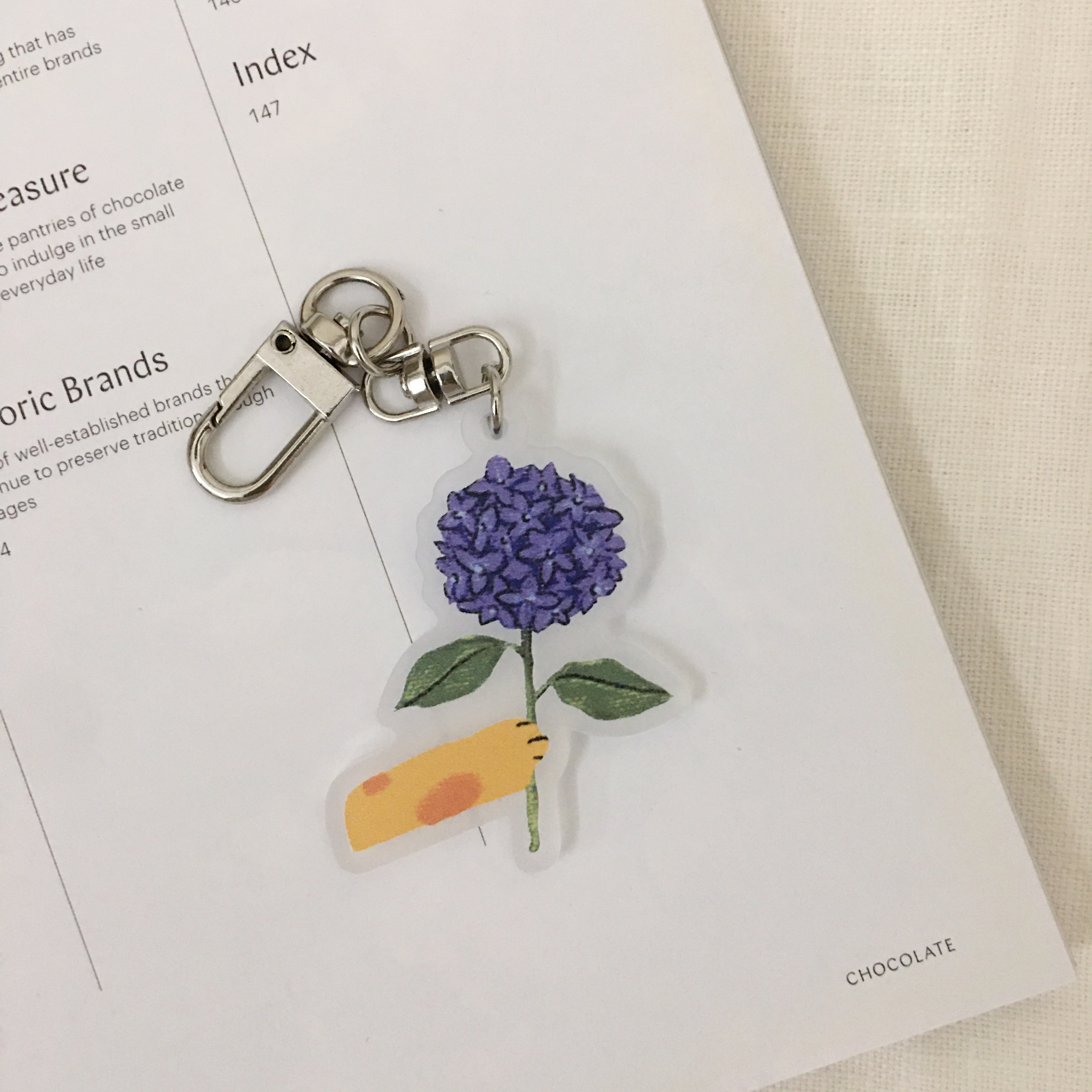 Keychain - Bloom-filled day