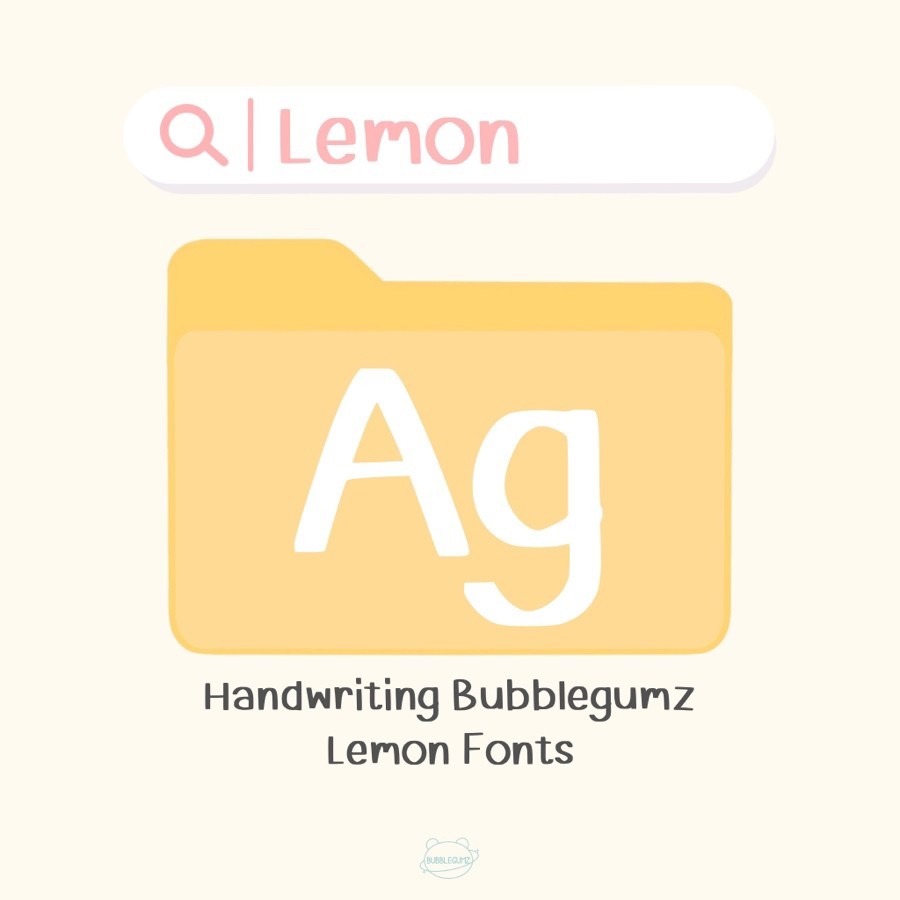 Lemon Fonts
