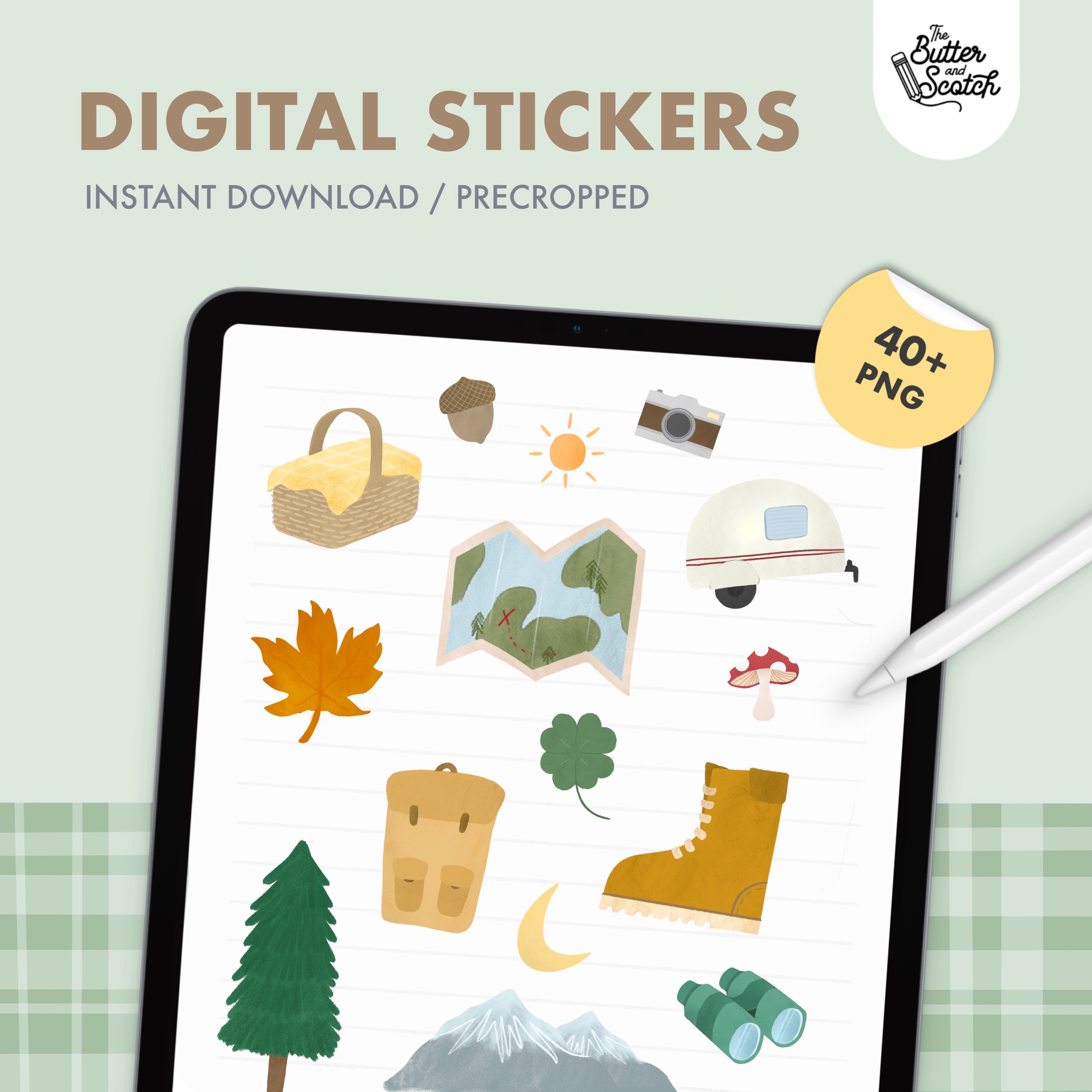 Digital Sticker (Forest)